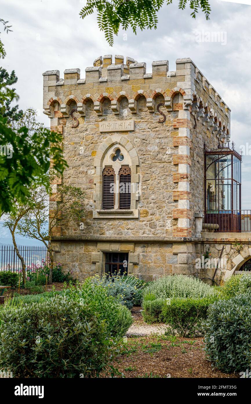 The Tour Magdala in Rennes le Chateau. The mistery of the Cathars, The ...