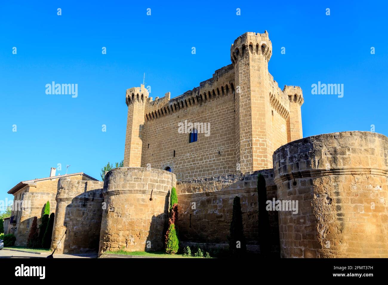 Castle of Sajazarra, La Rioja, Spain Stock Photo - Alamy