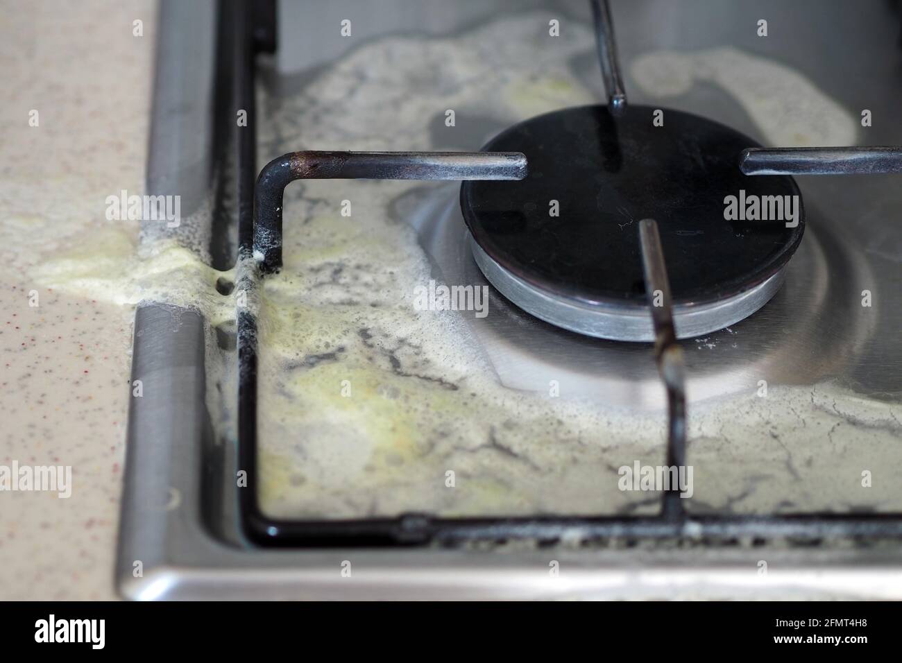 Milk overflowed hi-res stock photography and images - Alamy