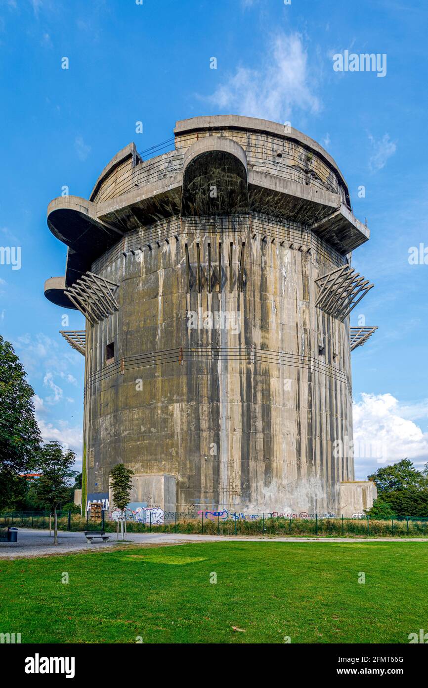 Wien flakturm vienna flak tower hi-res stock photography and images - Alamy