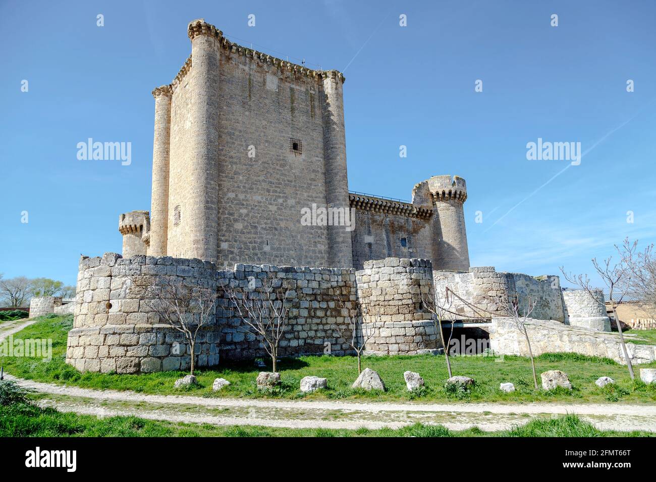 Castle of the Franco de Toledo, Villafuerte of Esgueva, Valladolid ...