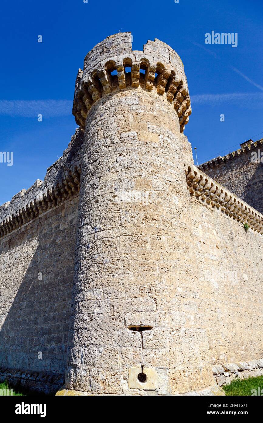 Castle of the Franco de Toledo, Villafuerte of Esgueva, Valladolid ...