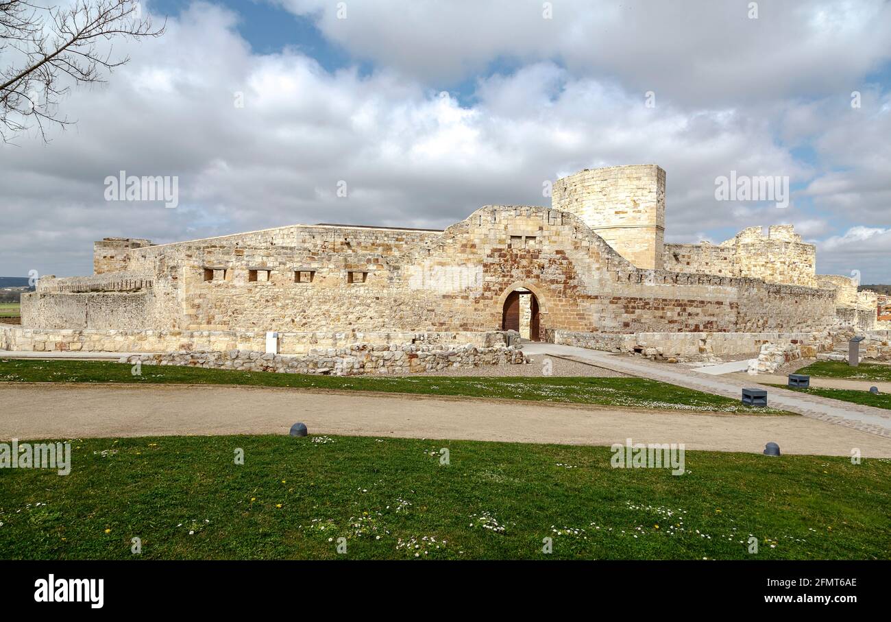 Castle of Zamora, a city in western Spain. It has a great historical ...