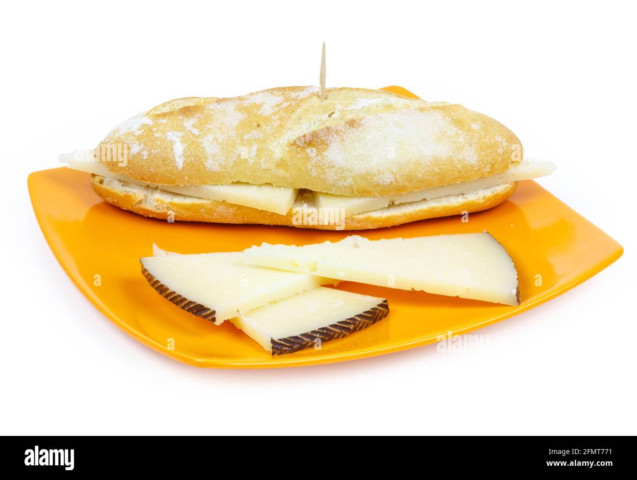 Cover vasco. sausage typical Spanish tapas size Stock Photo - Alamy