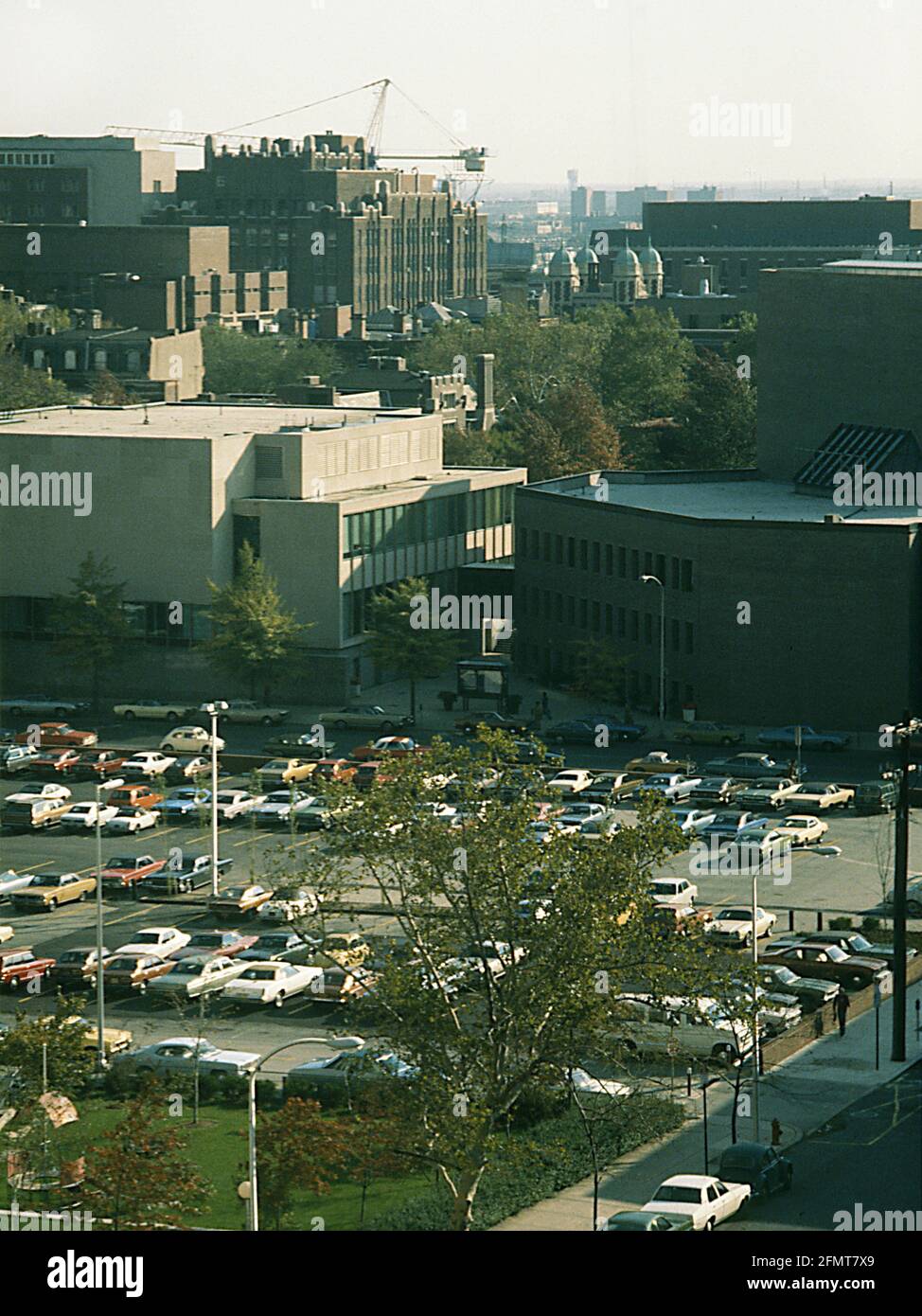 Urban landscape, Philadelphia PA, USA, 1976 Stock Photo - Alamy