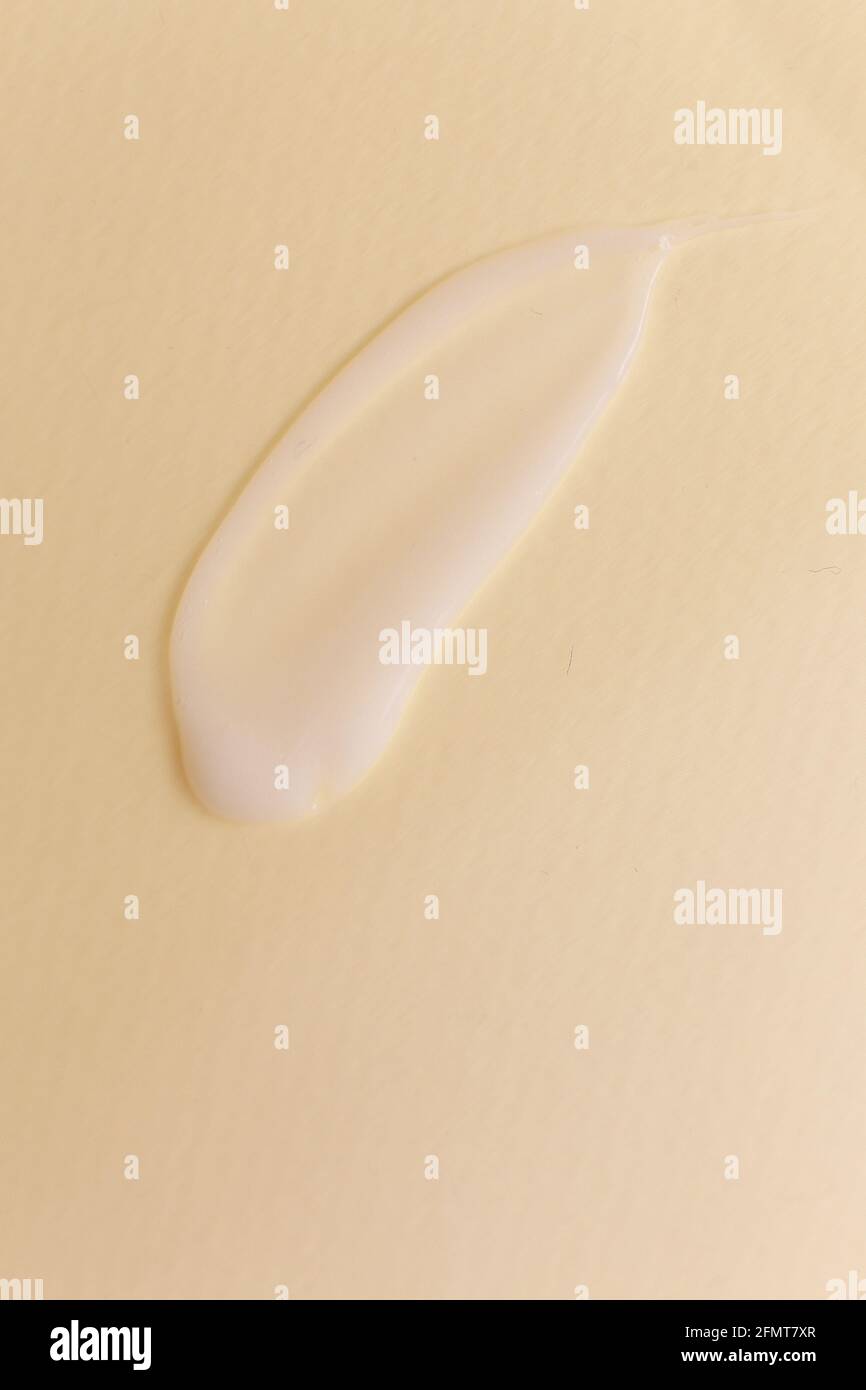 Cosmetic cream texture on neutral background Stock Photo - Alamy