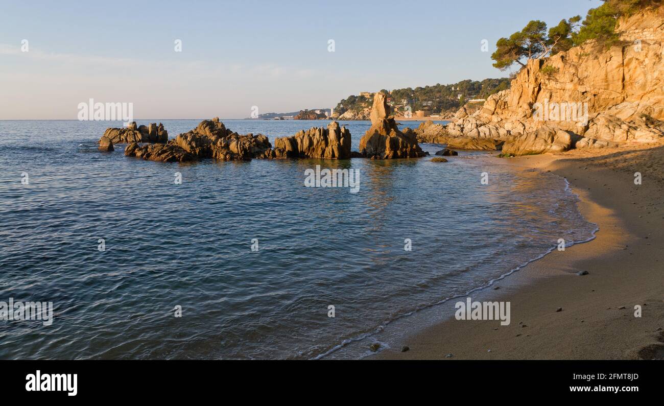Calonge, Costa Brava, Spain. Beautiful summer resort Stock Photo - Alamy