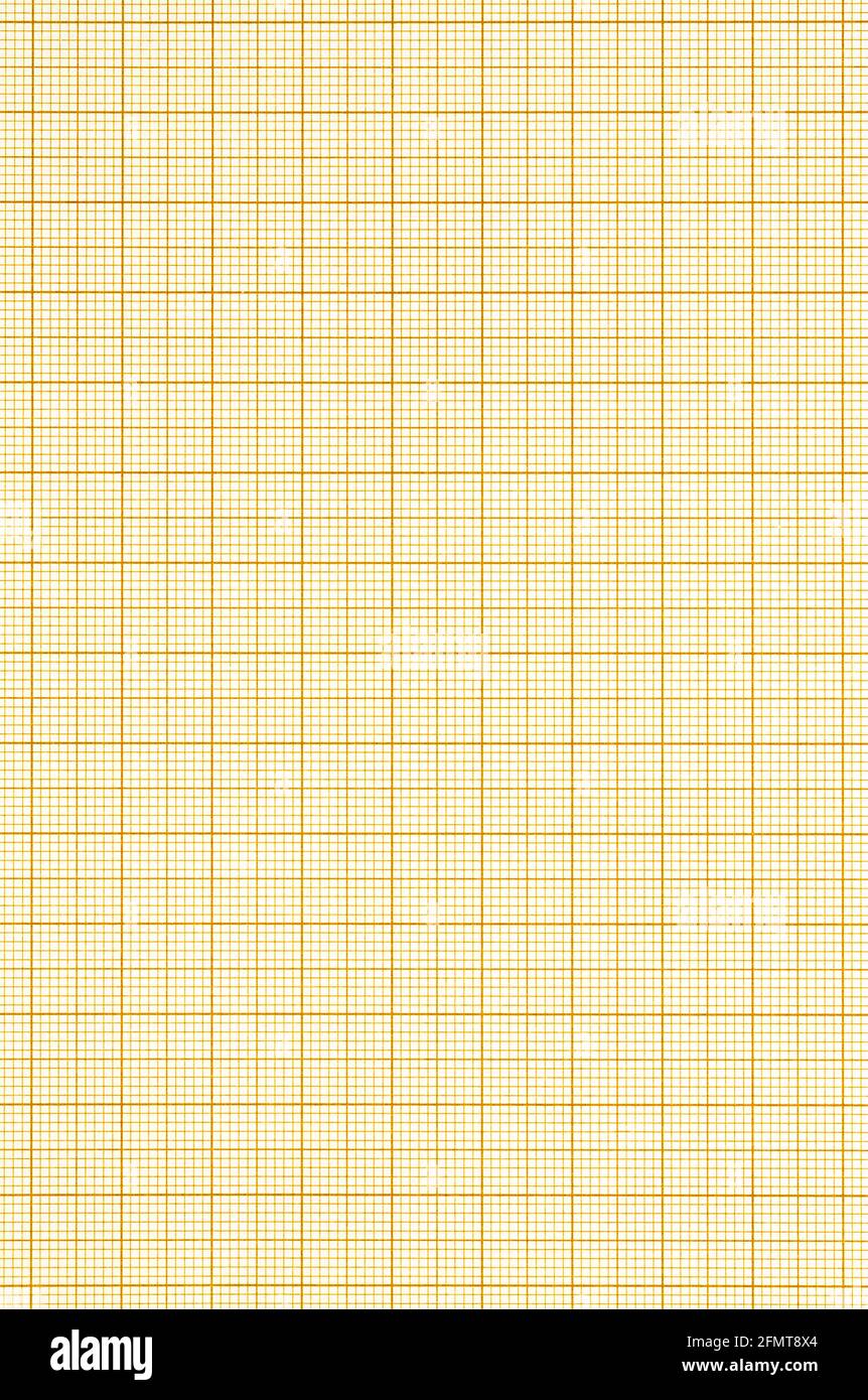 Old sepia graph paper square grid background Stock Photo - Alamy