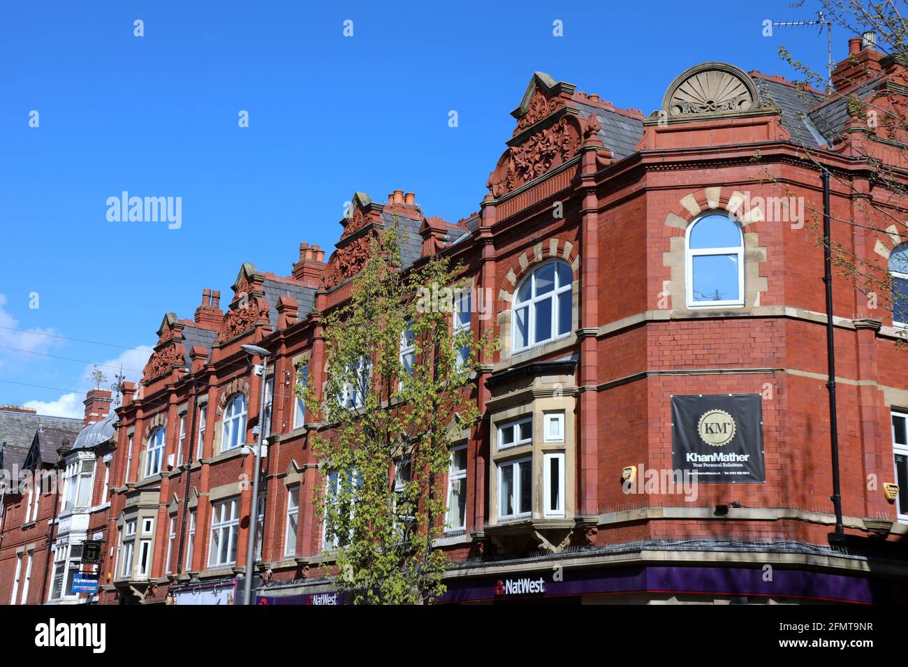 Heritage architecture in Altrincham Stock Photo - Alamy