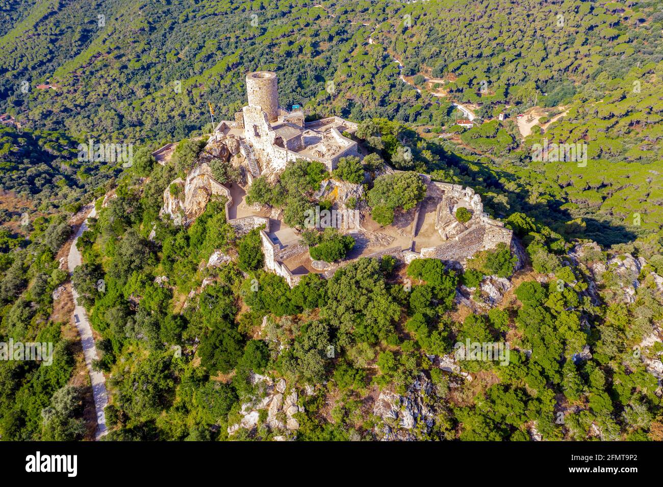 Old castle of the cabrera hi-res stock photography and images - Alamy