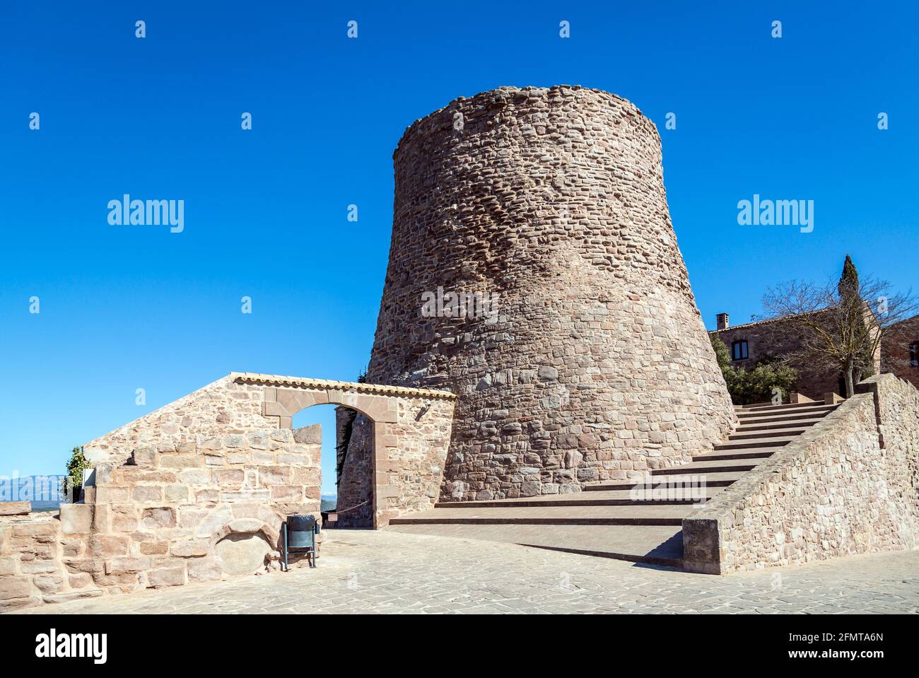 Cardona is a picturesque town, with a citadel named the Castle of ...