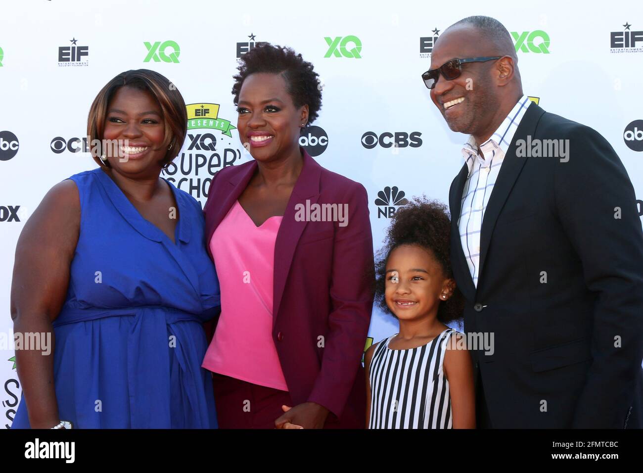 LOS ANGELES - SEP 8: Deloris Davis Grant, Viola Davis, Genesis Tennon, Julius Tennon at the EIF ...