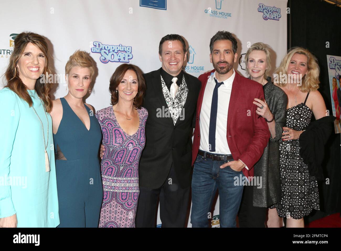 LOS ANGELES - MAR 7: Mandy Fabian, Kate Mines, Ellie Kanner, Tom Malloy ...