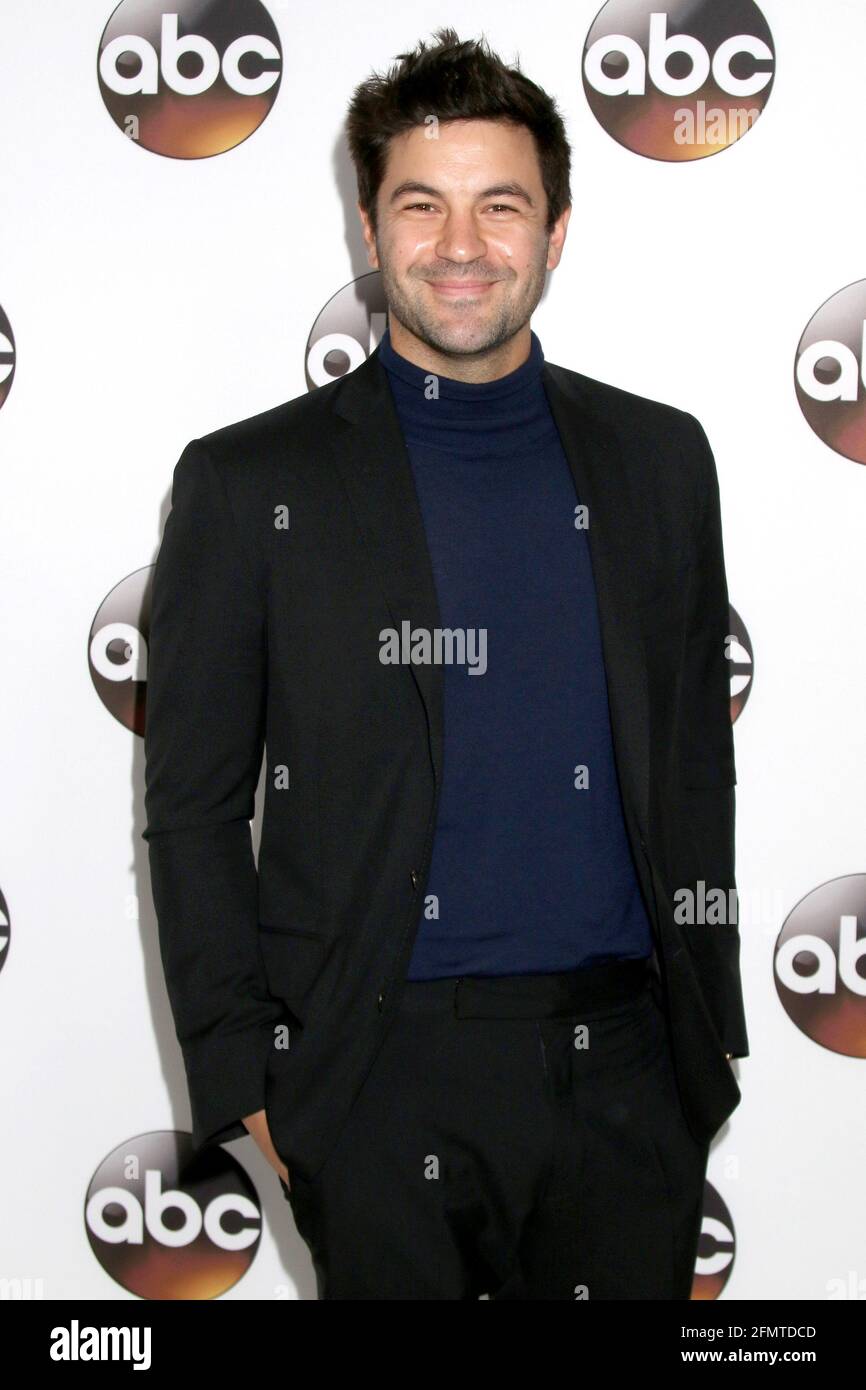 LOS ANGELES - JAN 10: Jordan Masterson at the Disney/ABC TV TCA Winter ...