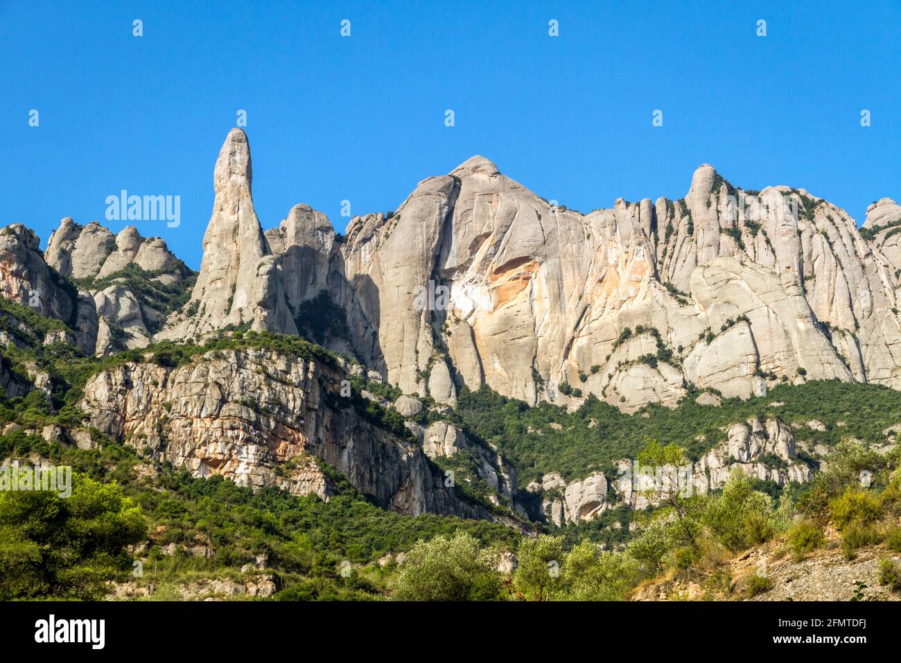 Montserrat mountain odd shape mountain hi-res stock photography and ...