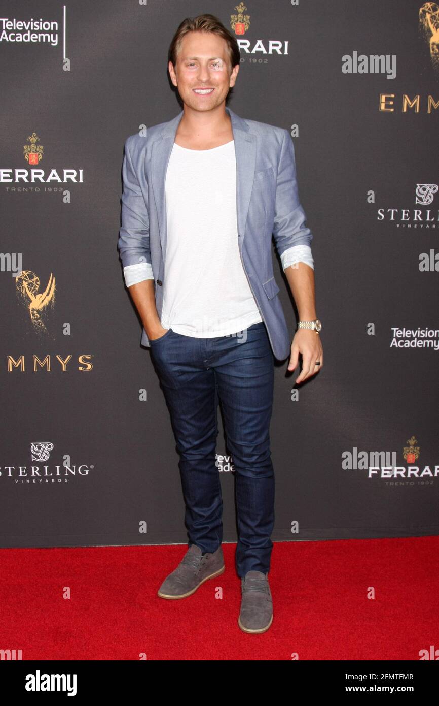 LOS ANGELES - AUG 23: Eric Nelsen at the Daytime Television Stars ...