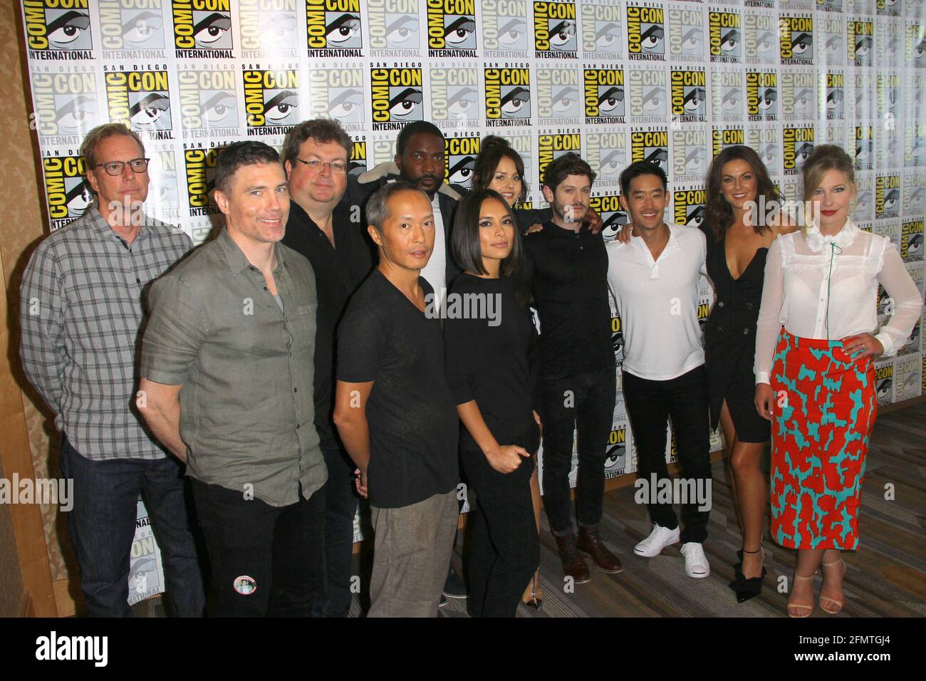 The cast of inhumans hi-res stock photography and images - Alamy