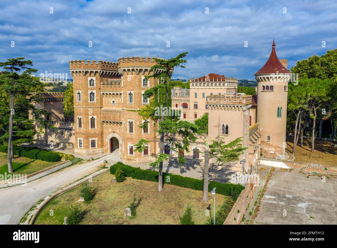 Castle of santa perpetua hi-res stock photography and images - Alamy