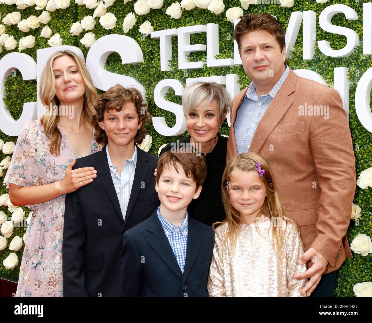 LOS ANGELES - AUG 1: Zoe Perry, Montana Jordan, Iain Armitage, Annie ...