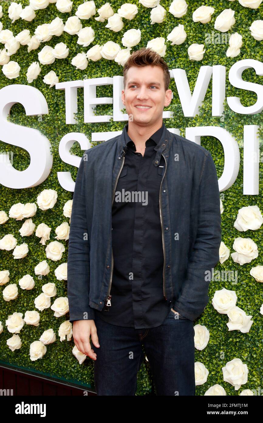 LOS ANGELES - AUG 1: Scott Michael Foster at the CBS TV Studios Summer ...