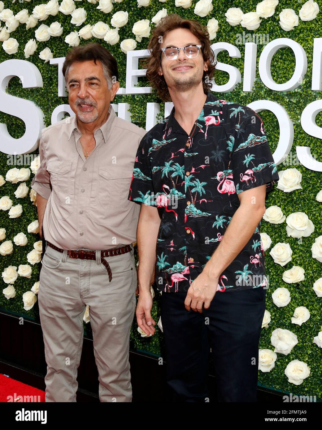 LOS ANGELES - AUG 1: Joe Mantegna, Matthew Gray Gubler at the CBS TV ...