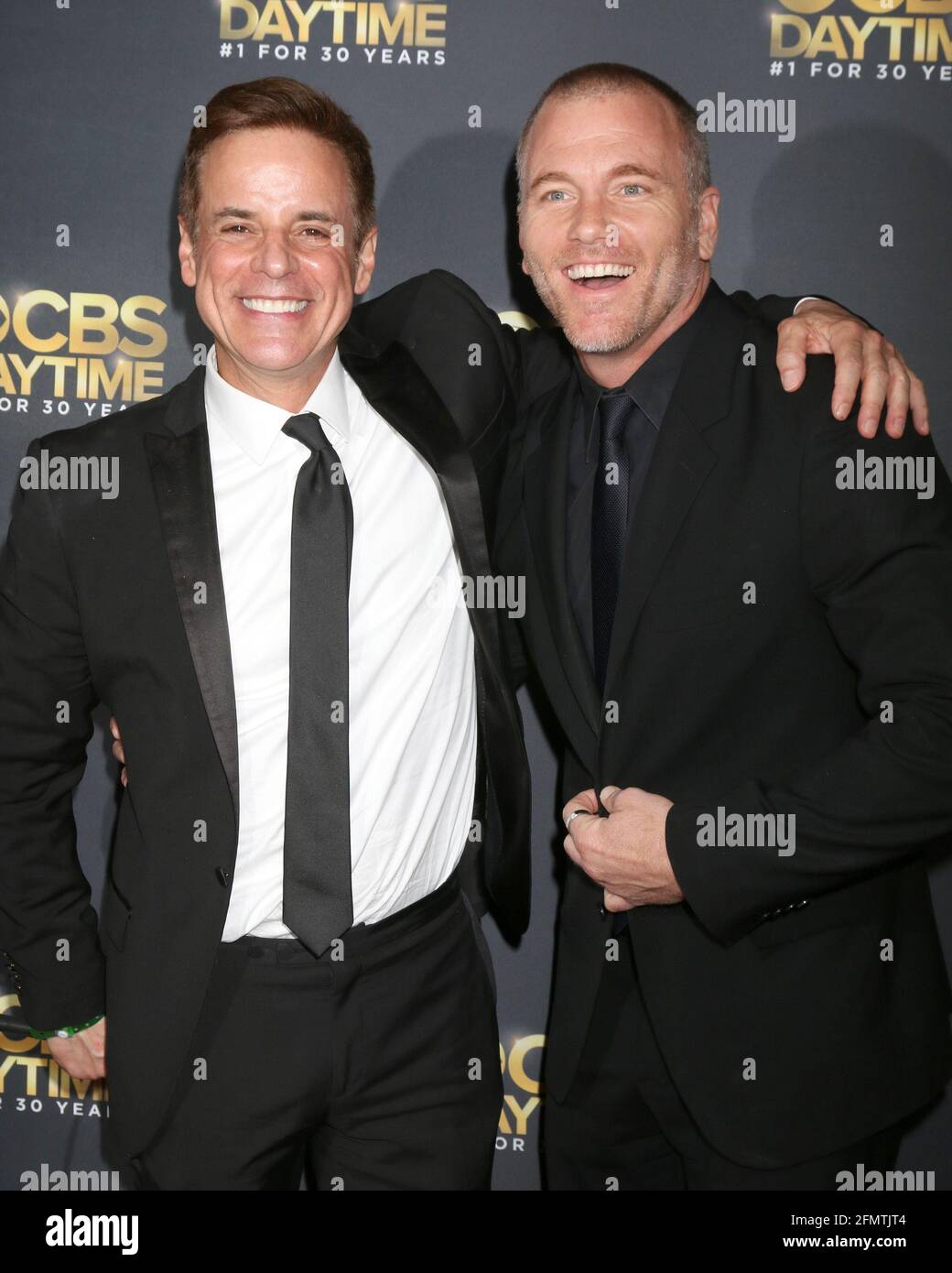 Los Angeles Apr 30 Christian Leblanc Sean Carrigan At The Cbs