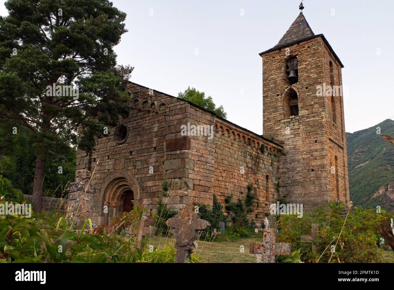 La Asunción de Coll , Vall Boi, Spain Stock Photo - Alamy