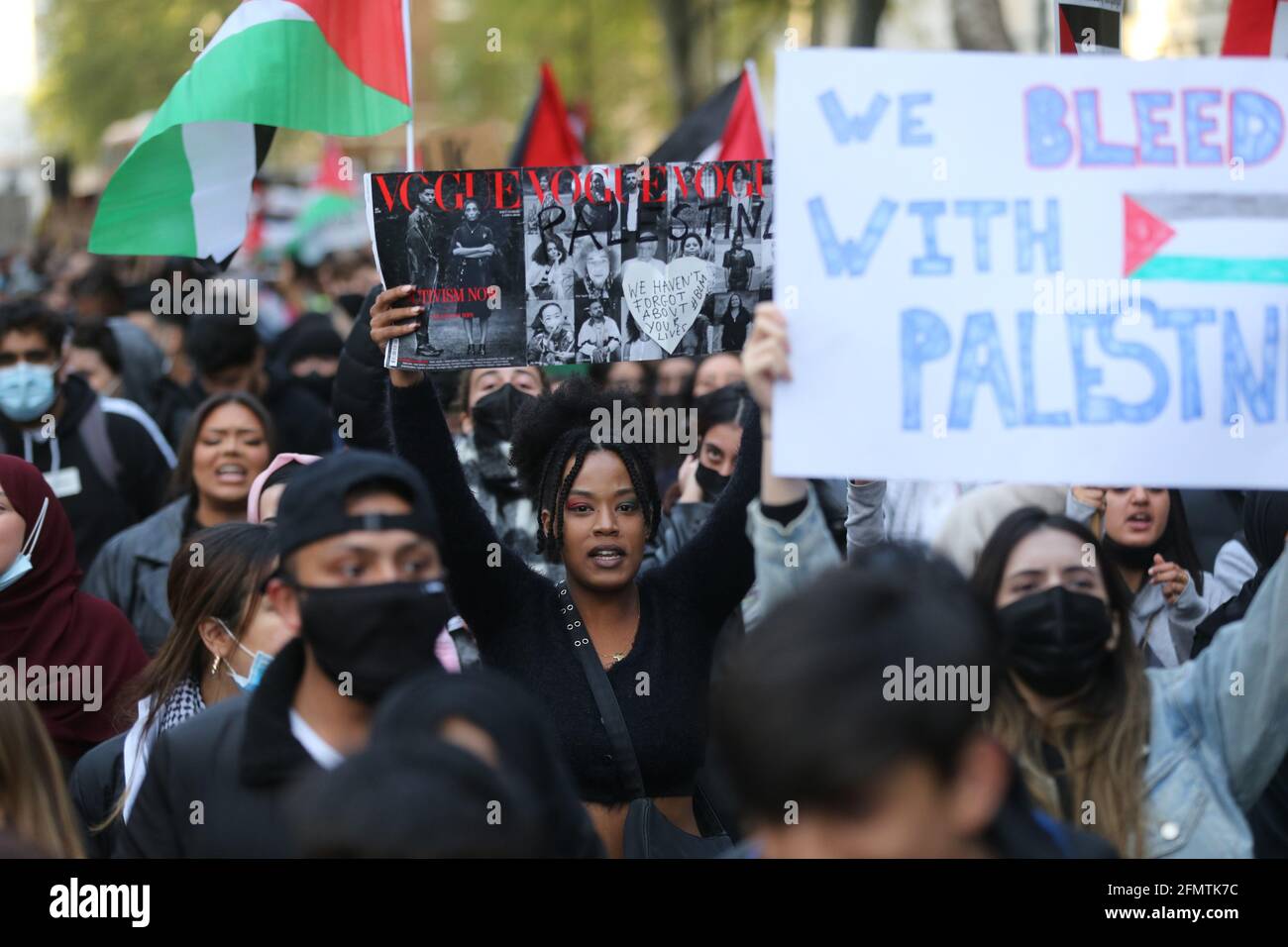 London, England, UK. 11th May, 2021. Muslim community in London and ...