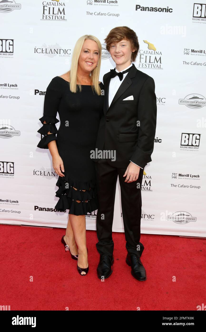 LOS ANGELES - SEP 30: Michelle Fuller, Harrison Fuller at the Catalina ...