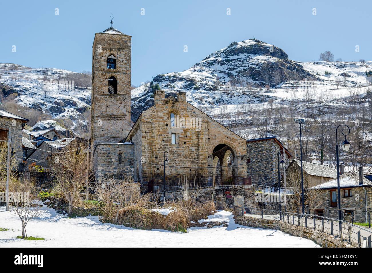 Roman Church of the Nativity of the Mother of God of Durro (Catalonia ...