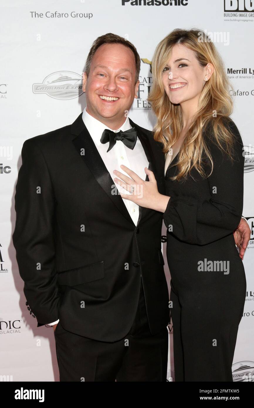 LOS ANGELES - SEP 30: Josh Banks, Rachel Helson at the Catalina Film ...