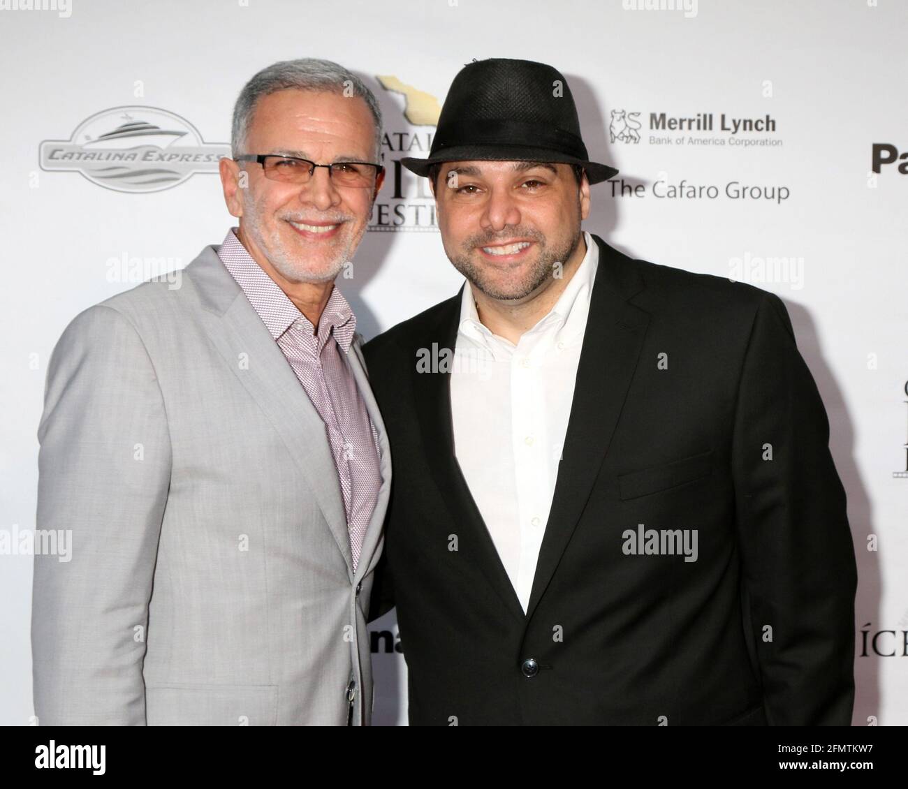 LOS ANGELES - SEP 29: Tony Plana, Ron Truppa at the Catalina Film ...