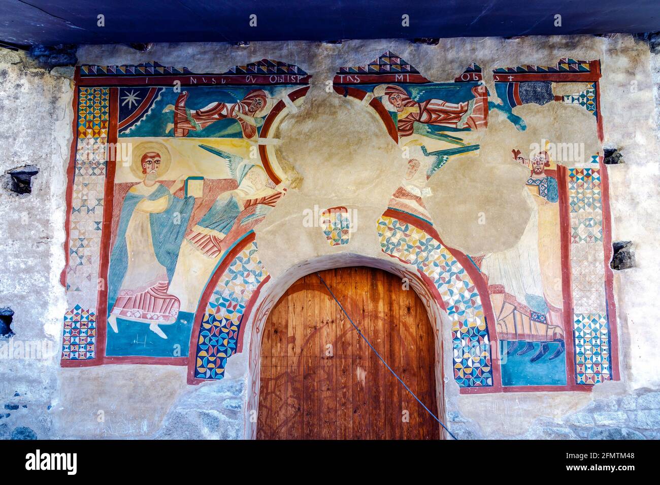 Catalan romanesque painting hi-res stock photography and images - Alamy