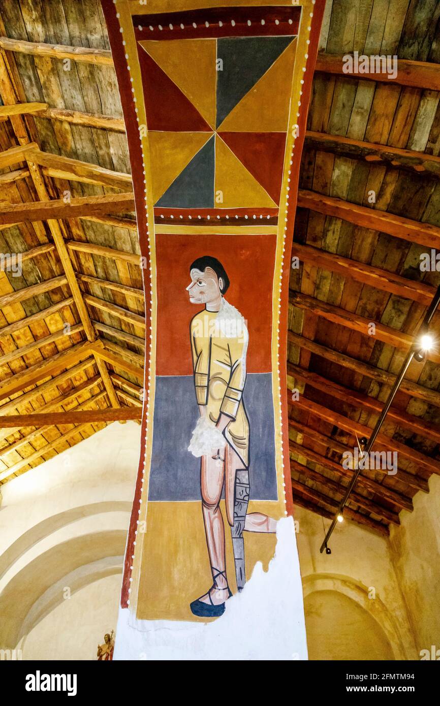 Catalan romanesque painting hi-res stock photography and images - Alamy