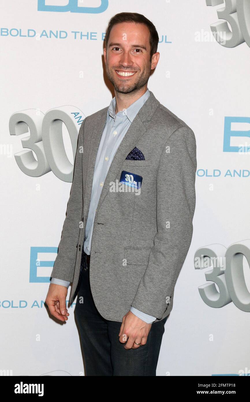 LOS ANGELES - MAR 23: Mark Pinciotti at the On Set celebration of 30 Years of Bold and Beautiful ...
