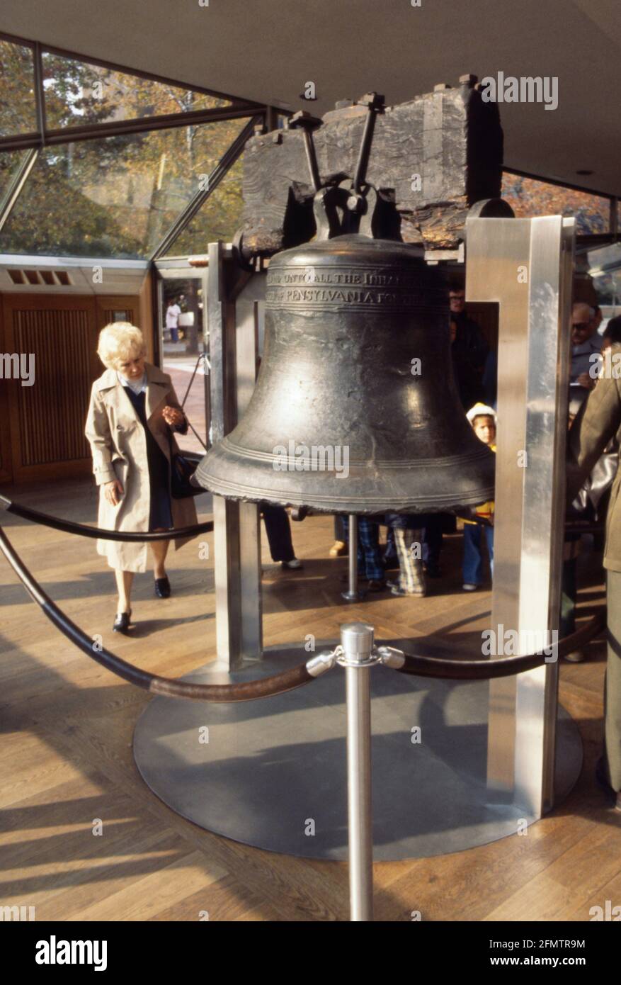 Liberty Bell at Independence Hall National Historic Park. Philadelphia ...