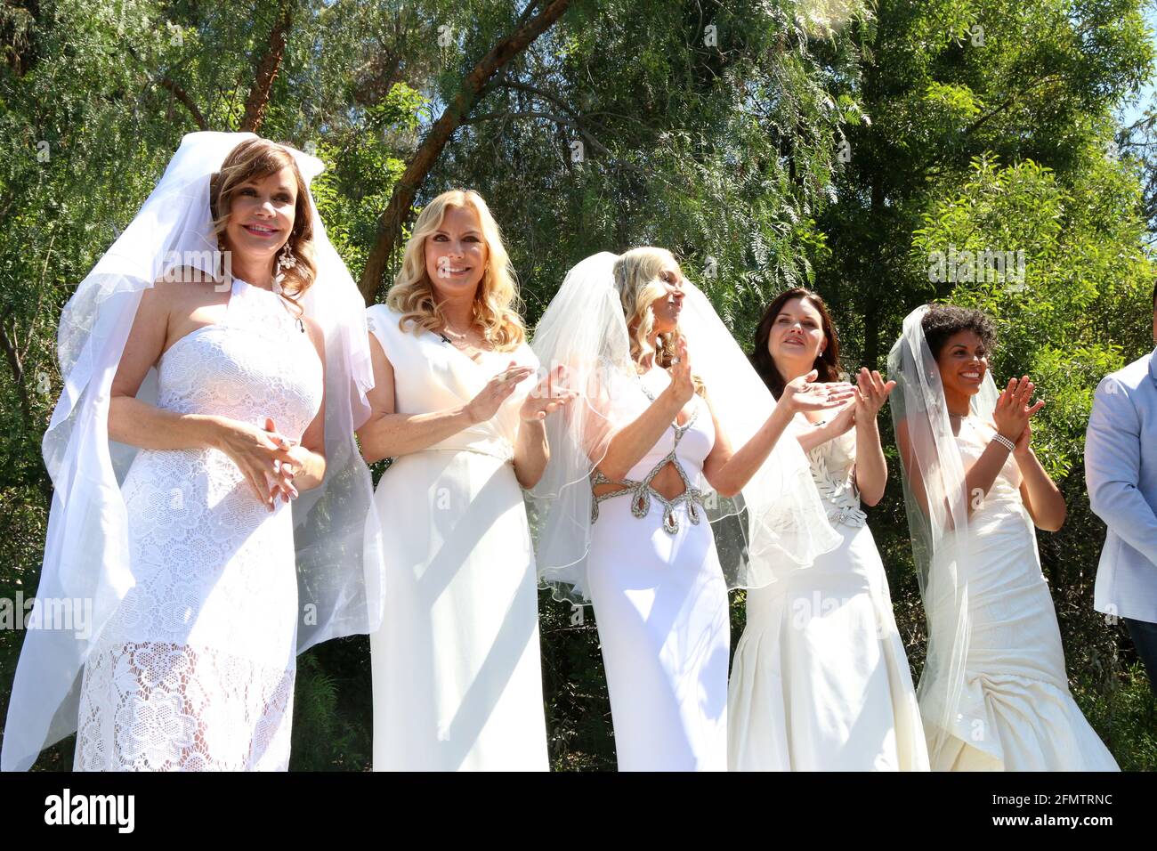 LOS ANGELES - APR 14: Bobbie Eakes, Katherine Kelly Lang, Jennifer ...
