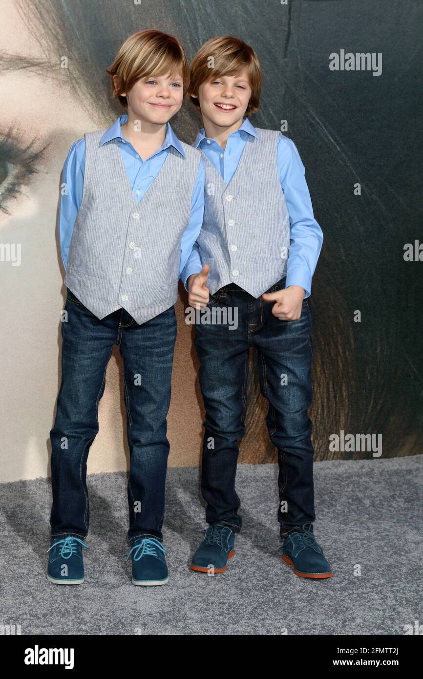 LOS ANGELES - FEB 7: Cameron Crovetti, Nicholas Crovetti at the "Big ...