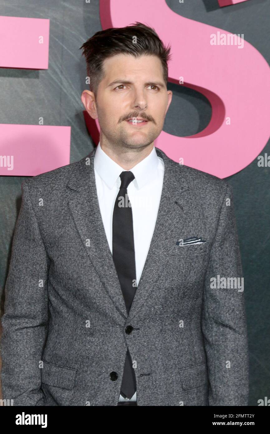 LOS ANGELES - FEB 7: Adam Scott at the "Big Little Lies" HBO Series ...