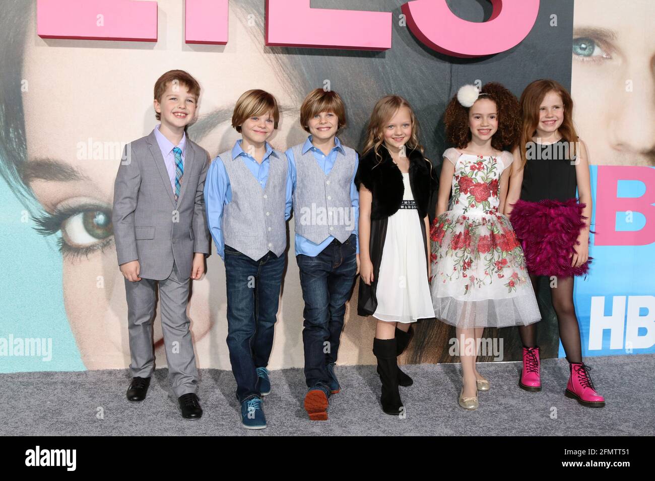LOS ANGELES - FEB 7: Iain Armitage, Cameron Crovetti, Nicholas Crovetti ...