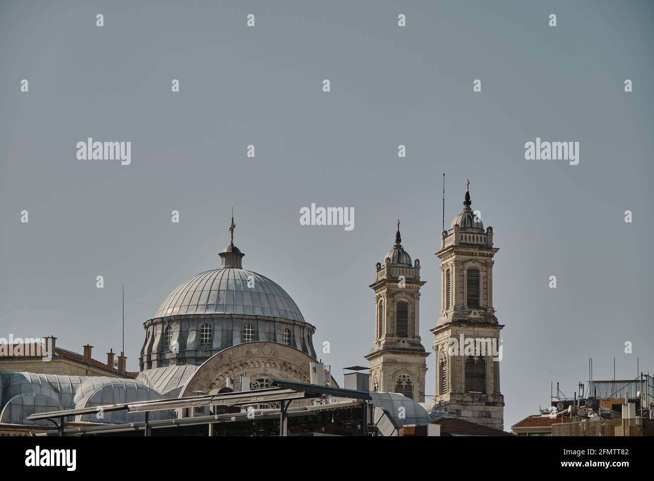 istanbul one of most well known square of taksim square during sunny ...