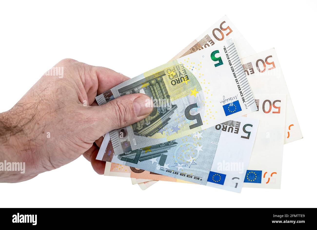 Hand taking cash money Cut Out Stock Images & Pictures - Alamy