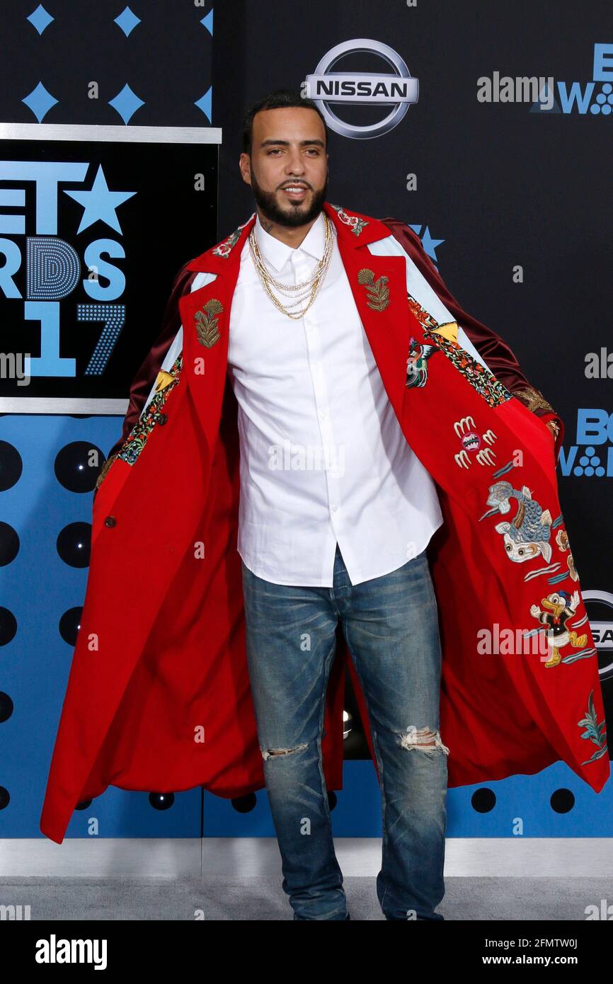 LOS ANGELES - JUN 25: French Montana at the BET Awards 2017 at the ...