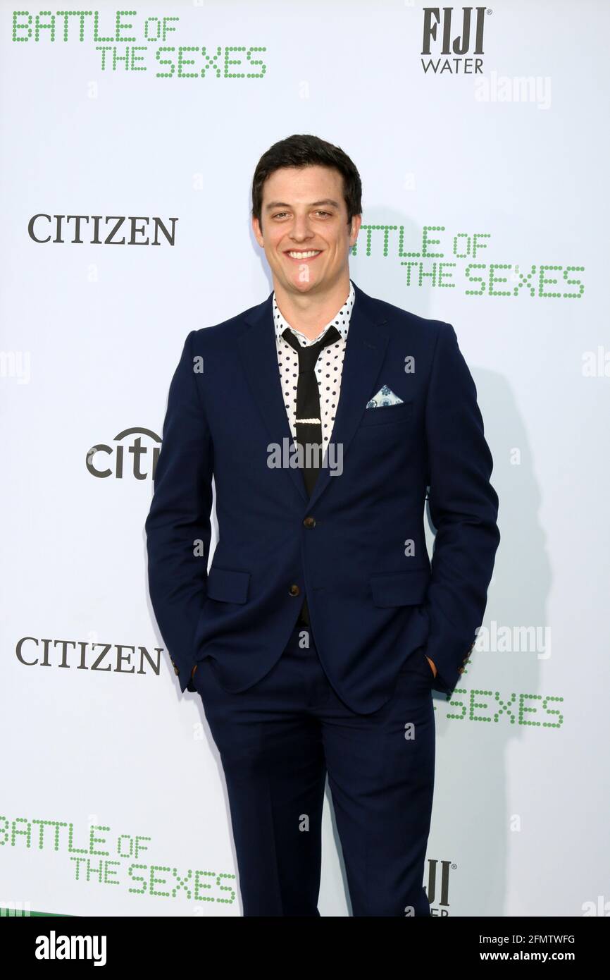 LOS ANGELES - SEP 16: James McKay at the "Battle of the Sexes" LA ...