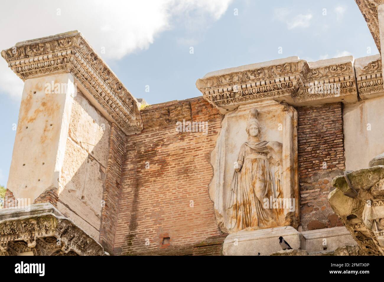 Architecture in the Roman Forums Stock Photo - Alamy
