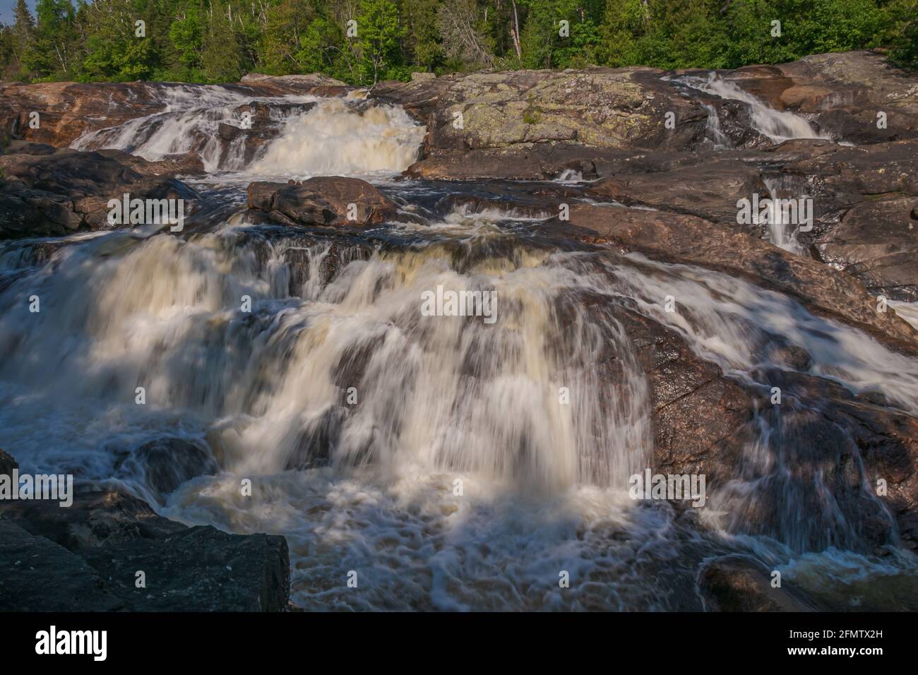 Sand River Falls Ontario Stock Photo - Alamy