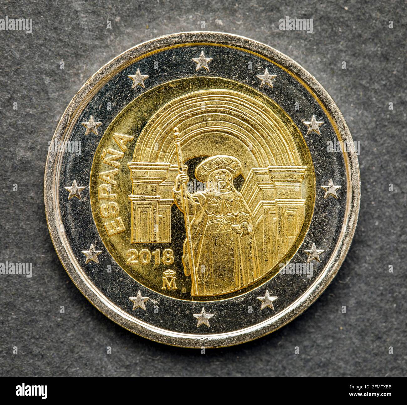 Coin spain map hi-res stock photography and images - Alamy
