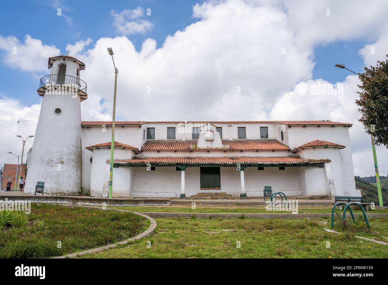 our lady of begoña church, Quiba, Ciudad Bolivar, Bogota Stock Photo ...