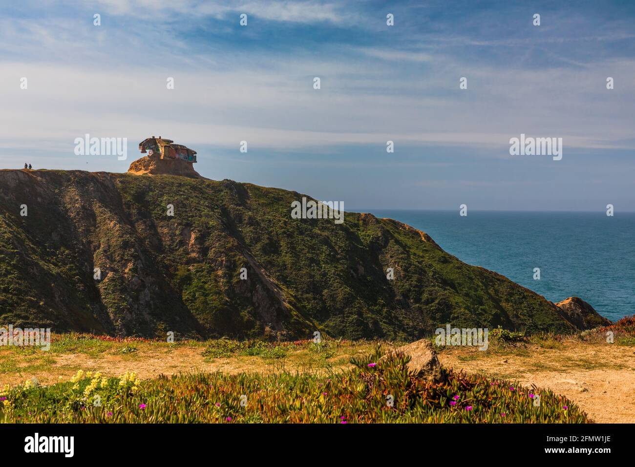 Bunker Point on HW 1 in California, old and abandoned WW2 navy ...