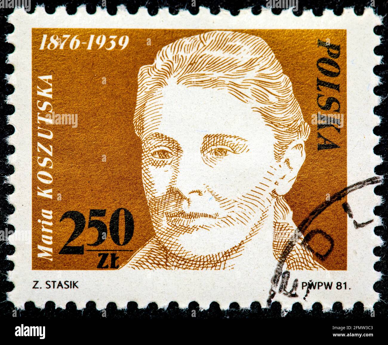POLAND -CIRCA 1981: Maria Koszutska Polish socialist and communist ...